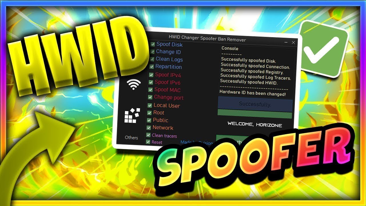Free Hwid Spoofer Works On All Games Youtube