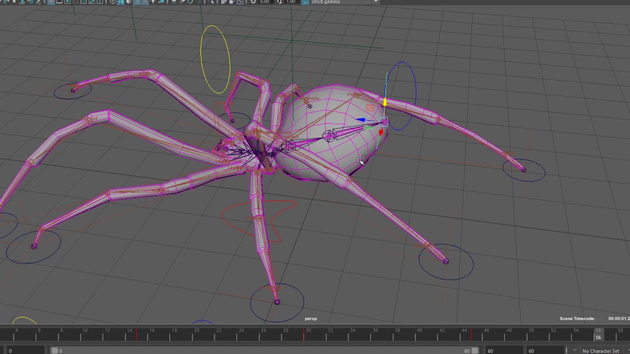 Spider Rig Animation Youtube