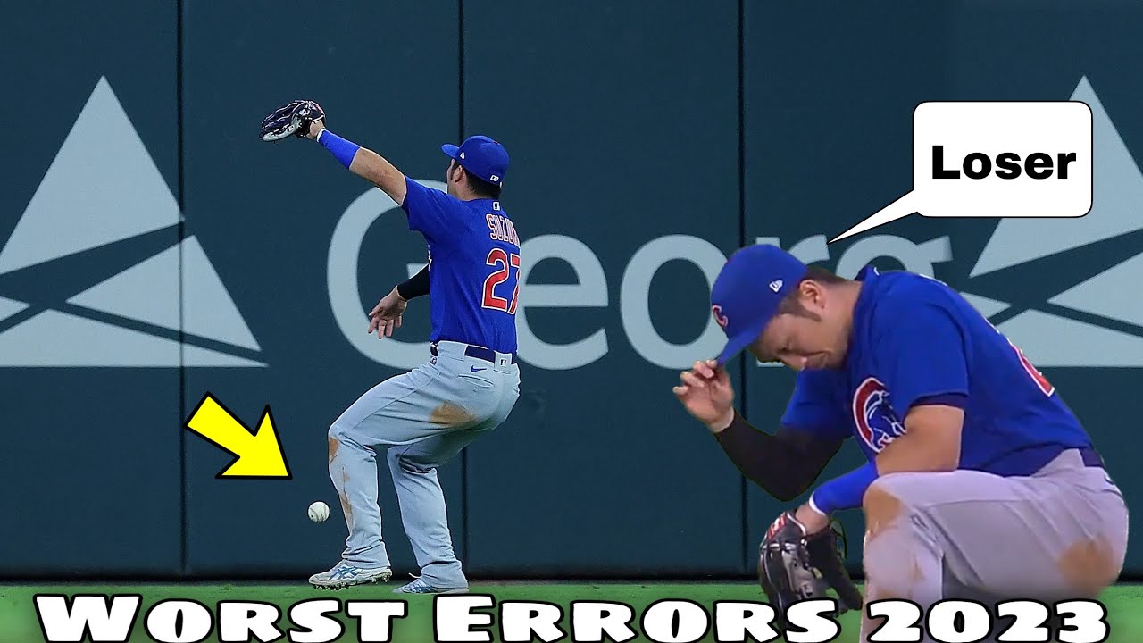 Mlb Worst Postseason Errors 2023 Youtube