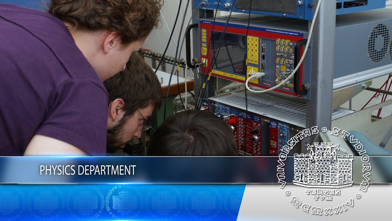 Presentation Of The Department Of Physics Youtube