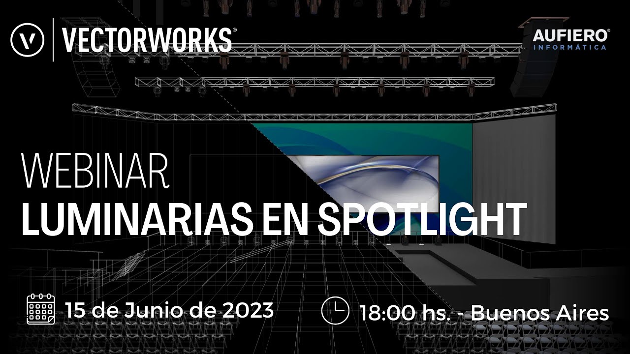 Webinar Vectorworks Luminarias En Spotlight Youtube