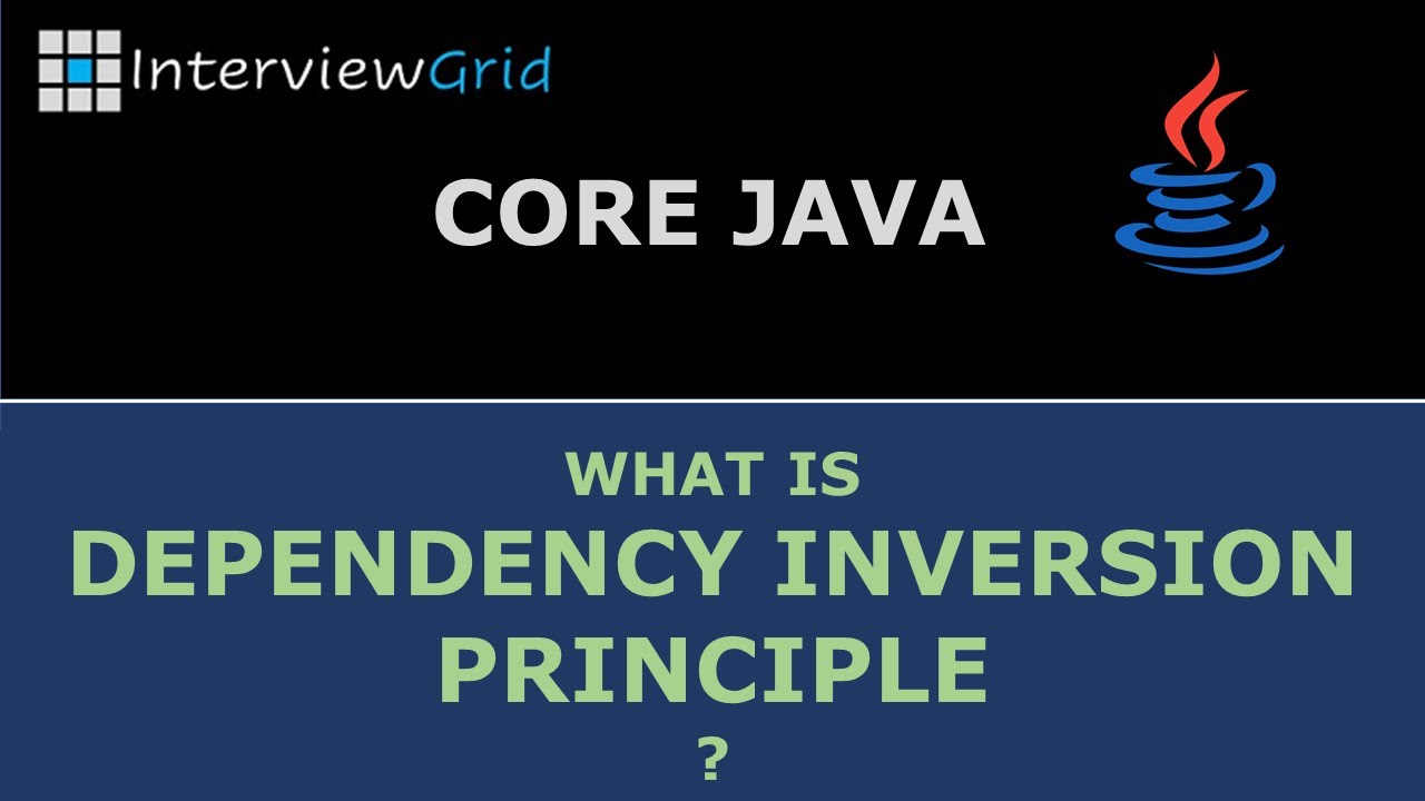 Java Interview Faq Solid Principles Dependency Inversion Principle