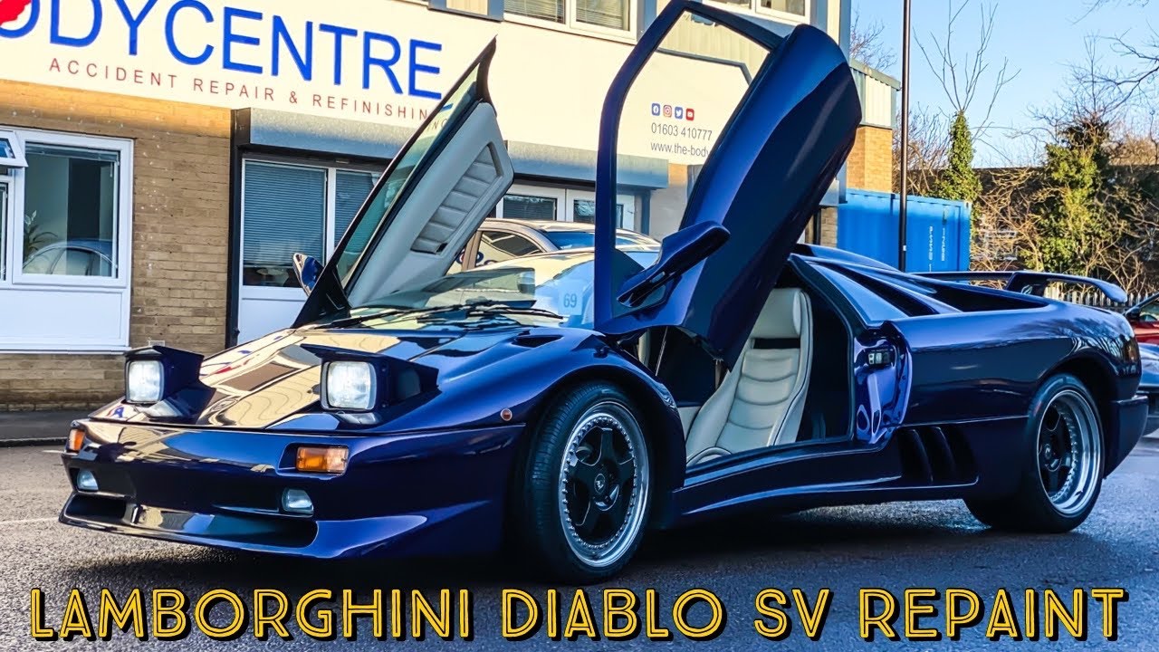 Lamborghini Diablo Sv Repaint Callipers Youtube
