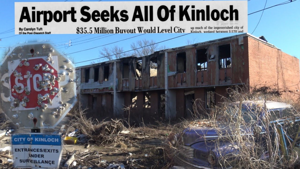The Abandoned City Of Kinloch Missouri Forgotten By A Corrupt