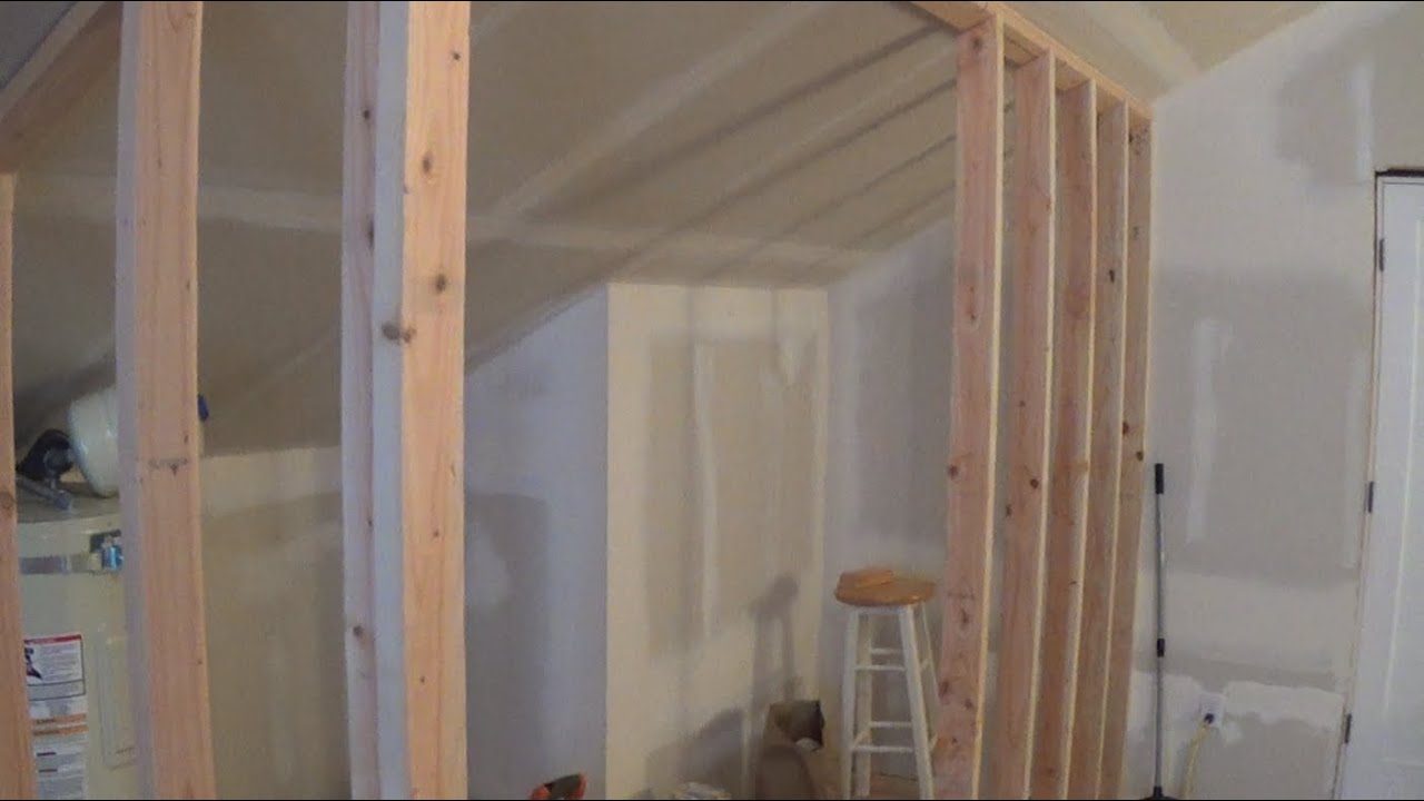 Framing Interior Wall Angled Ceiling Infoupdate Org