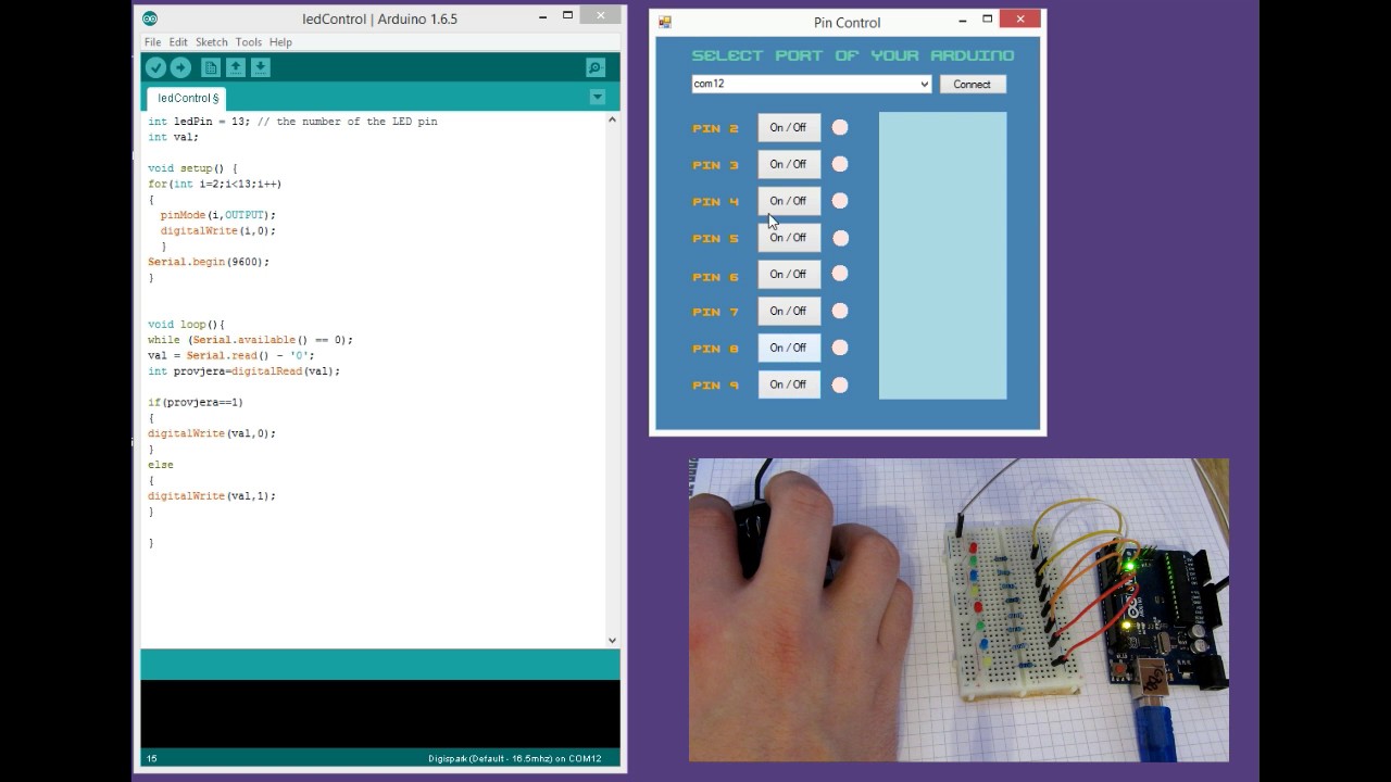 Control Arduino Without Ide Youtube