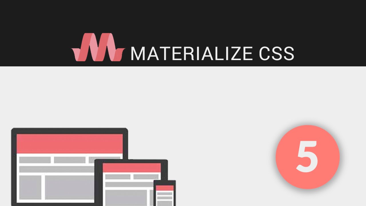 5 Tutoriales Materialize Colores Youtube