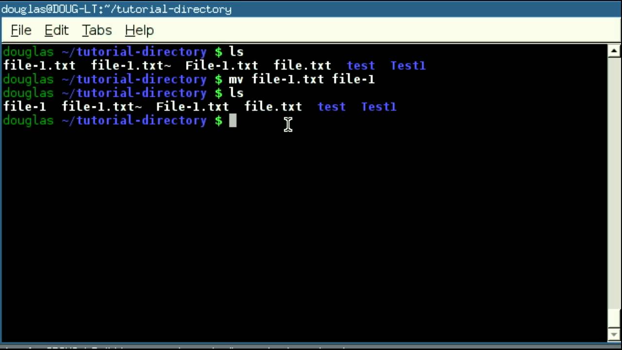 Linux Back To Basics Episode 3 Part 1 Basic File Operations Youtube