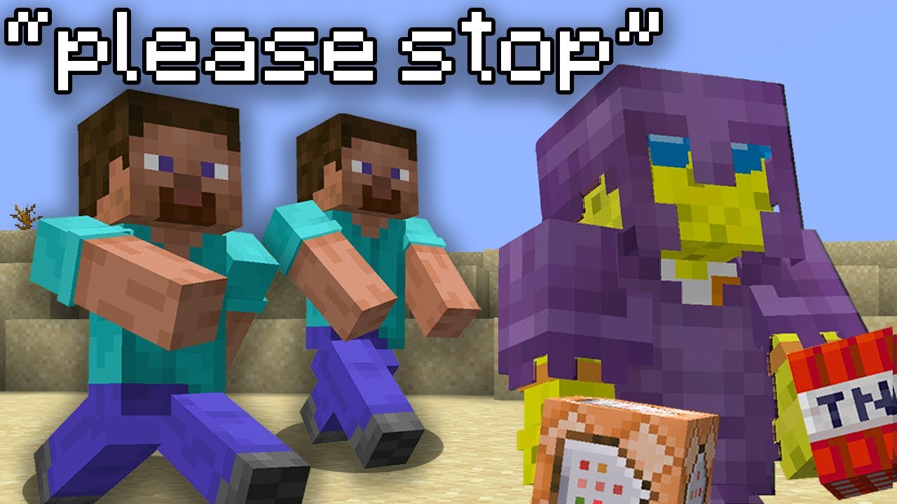 I Ruined Random Minecraft Servers Youtube