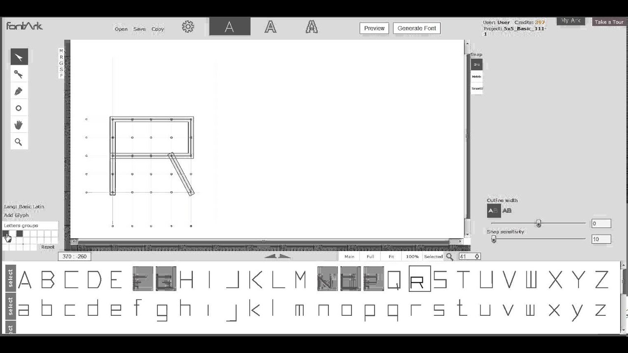 Fontark S Basics Working With Letter Groups Youtube