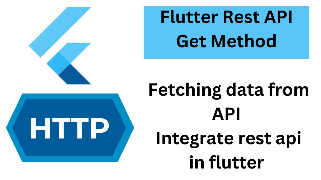 Flutter Rest Api Get Method Fetching Data From Api Integrate Rest Api