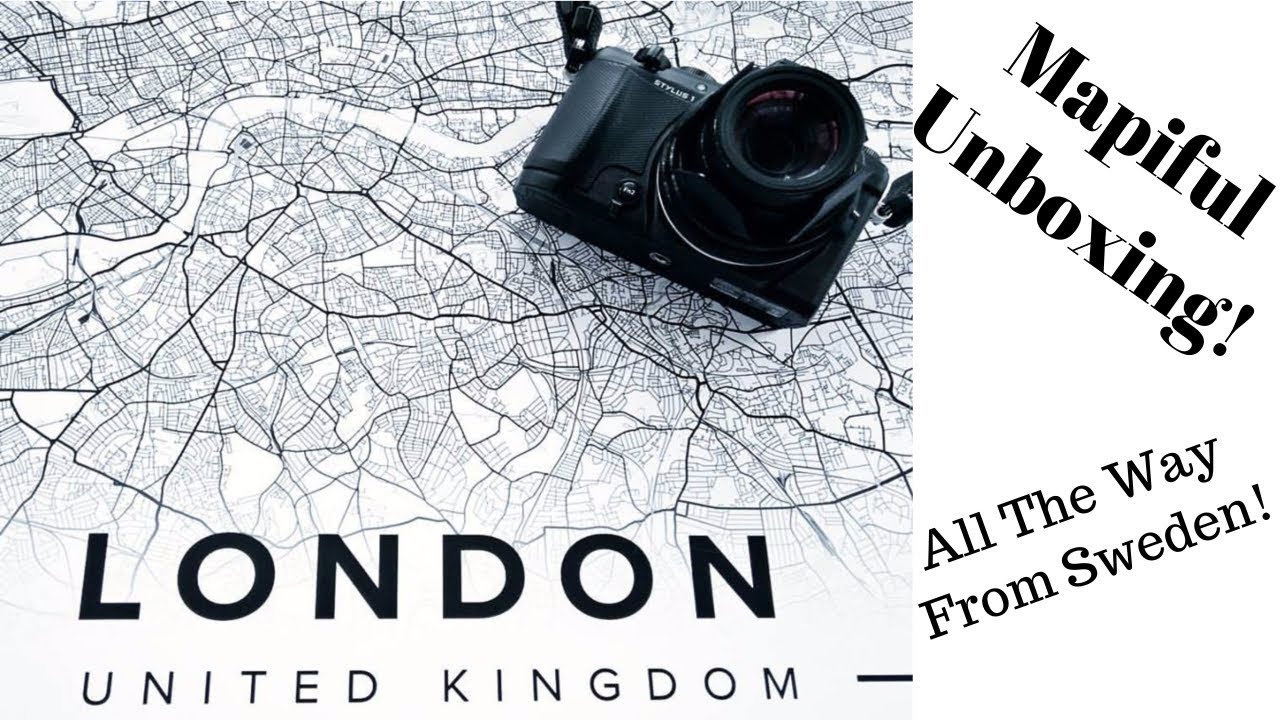 Mapiful Unboxing Create Your Own Unique Maps Youtube