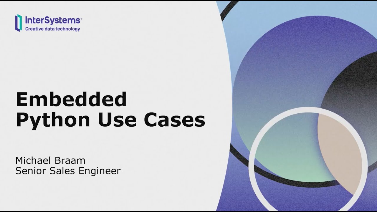 Embedded Python Use Cases Youtube