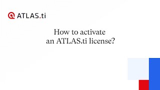 How To Activate A License Atlas Ti Qualitative Data Analysis Mp3 Music ...