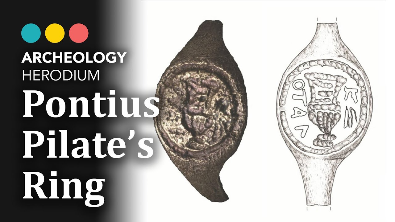Pontius Pilate Ring Discovered At Herodium Youtube