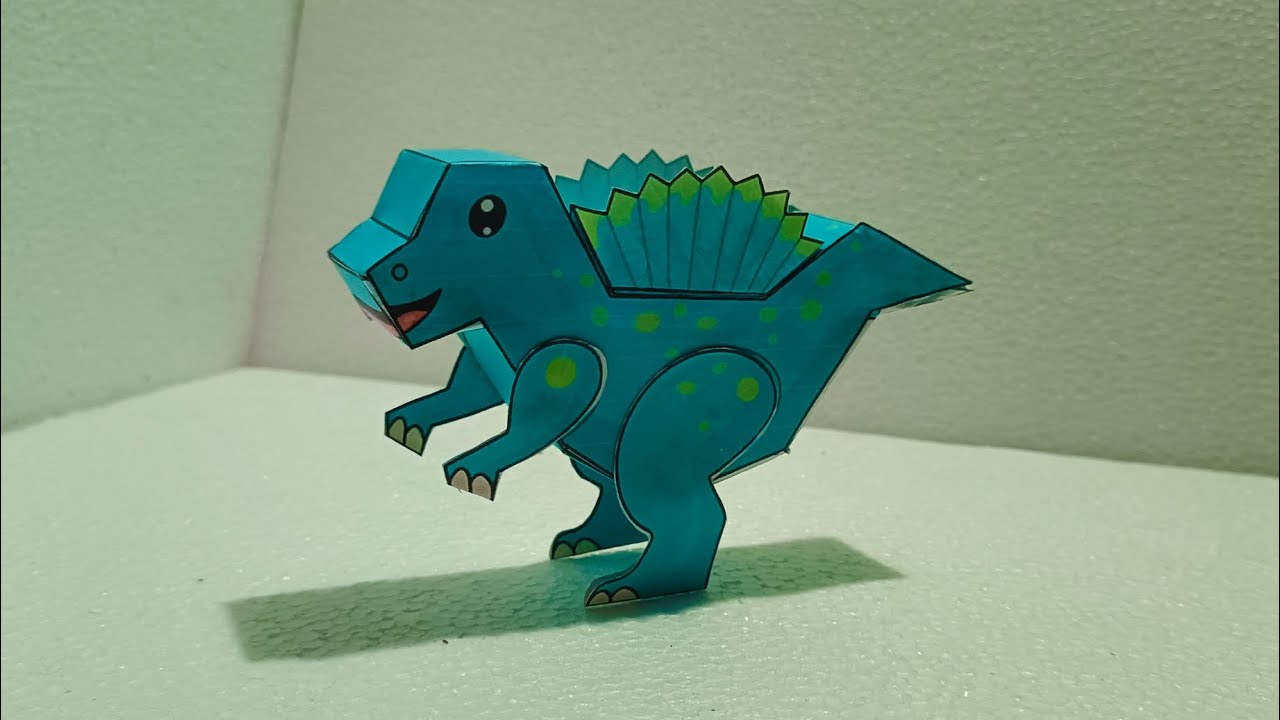 How To Make A 3d Paper Dragon 3d Craft Ideas Do Da Youtube