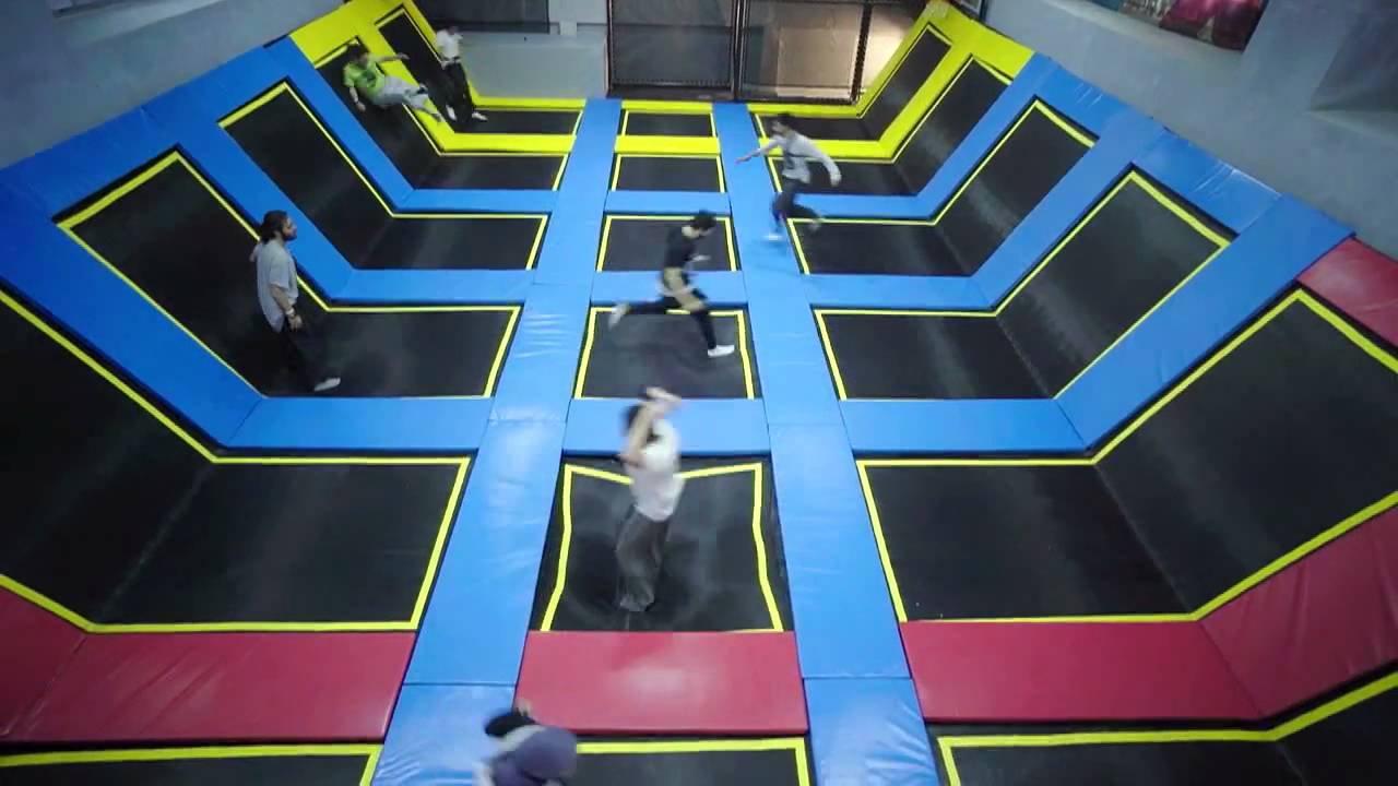Gravity Code First Indoor Trampoline Park In Egypt Youtube
