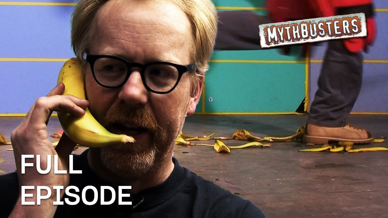 Slipping On A Banana Skin Mythbusters Season 5 Episode 15 Full