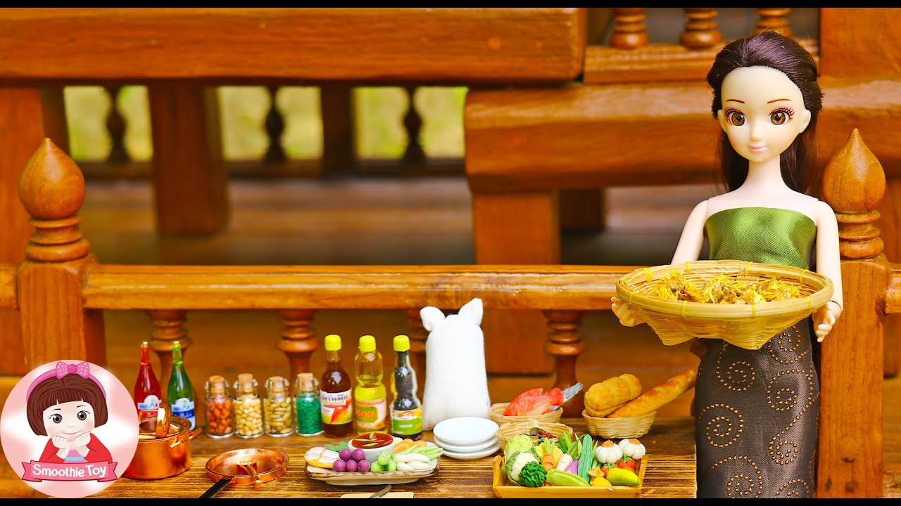 ช ว ตประจำว นของบาร บ สาวชาวบ าน บาร บ สตอร Ep 1 Barbie Doll Morning