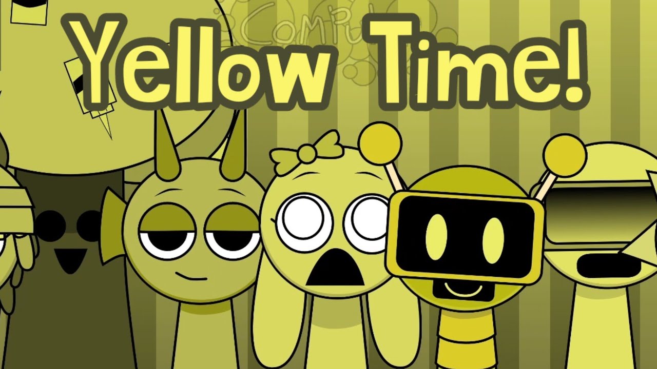 Yellow Time Sprunki Mustard Mix Youtube Music