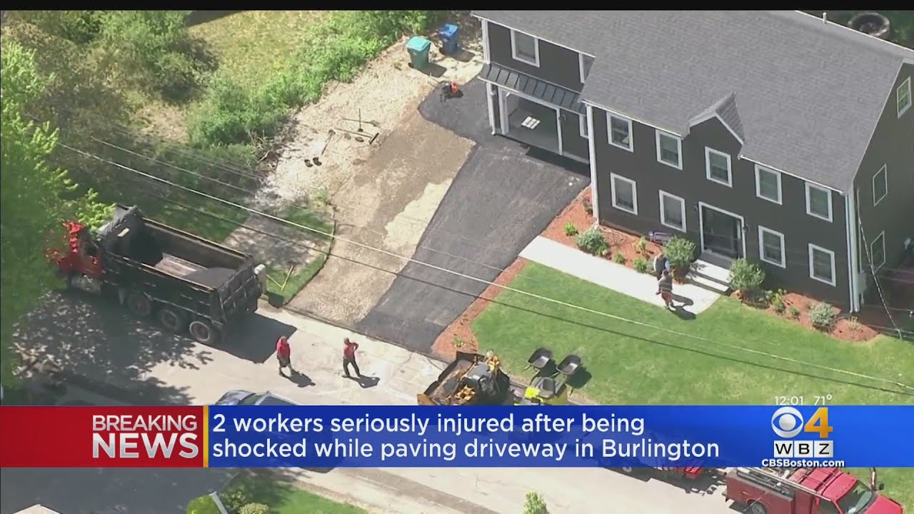 2 Burlington Driveway Workers Seriously Burned When Dump Truck Contacts