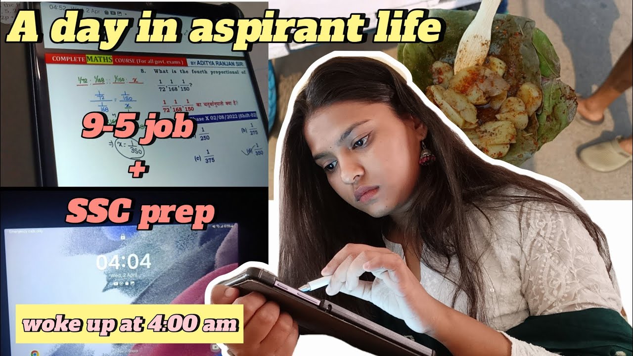 A Day In Ssc Aspirant Life Ssc Cgl 2025 Prep Woke Up At 4 Am To