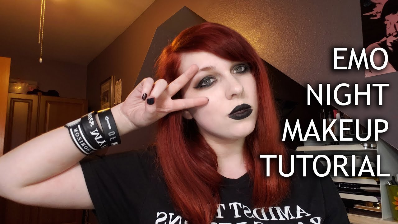Emo Night Makeup Tutorial Youtube