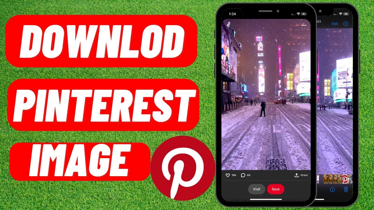 How To Download Pinterest Images In Hd Quality In Moible Iphone