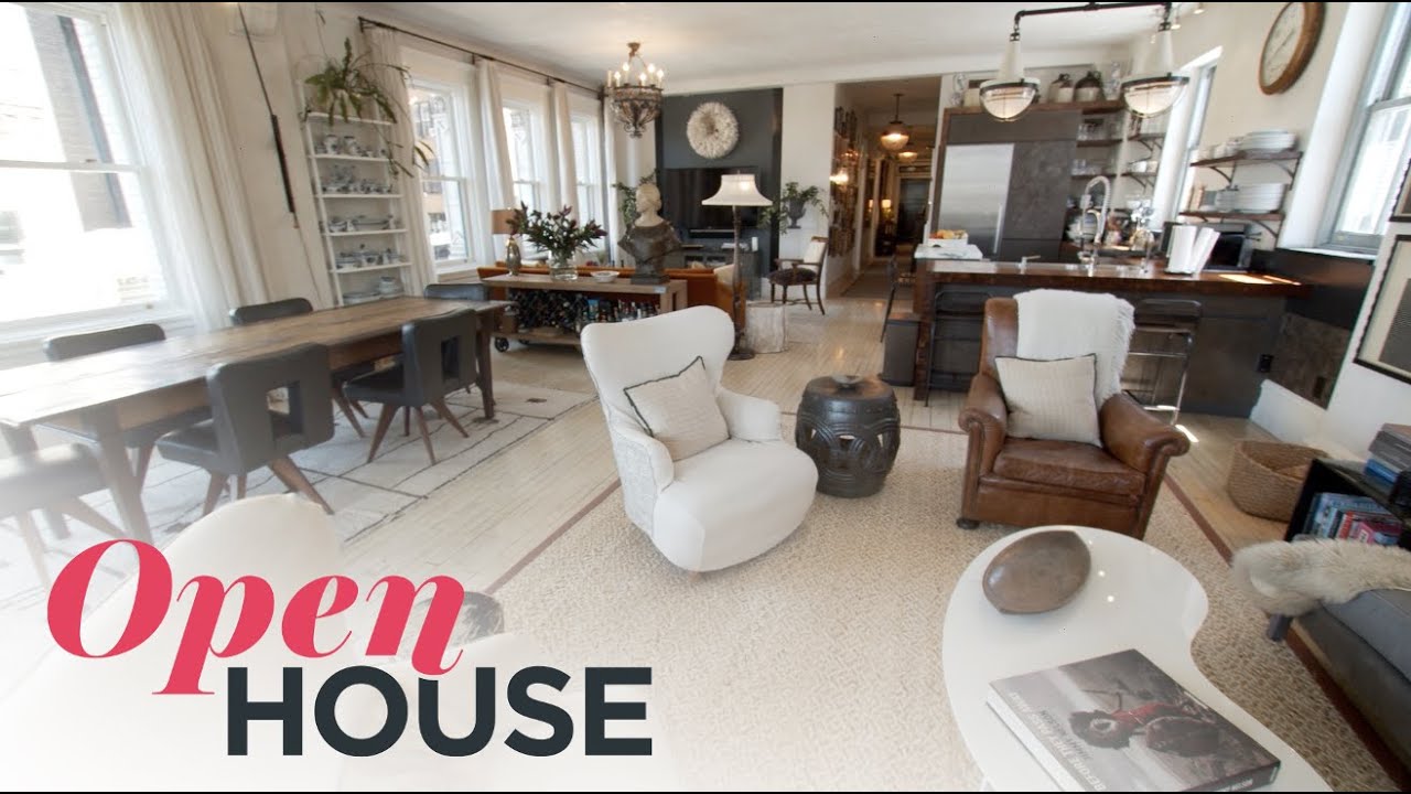 Designer Katie Leede S Cozy Loft Space In Soho Open House Tv Youtube