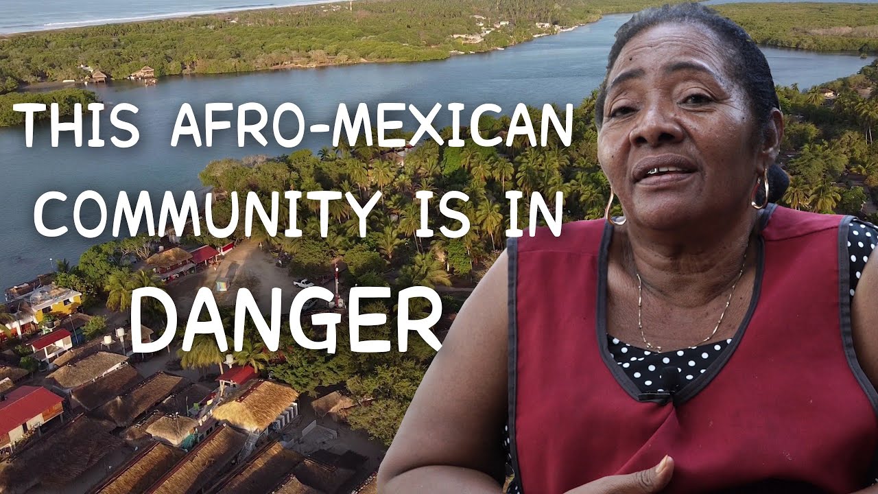 Afro Mexicain Young Afro Mexican Woman From Cuajinicuilapa Guerrero