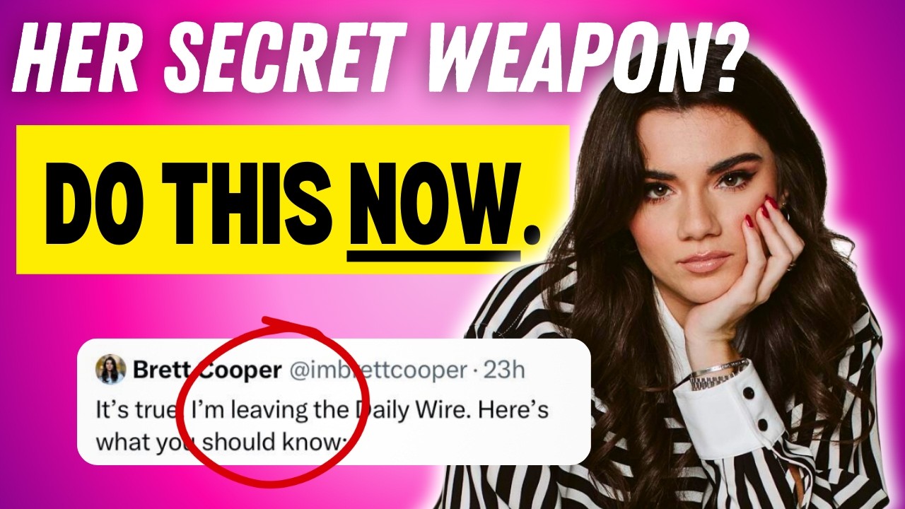 Brett Cooper S Daily Wire Exit Every Woman S Secret Weapon To Get The
