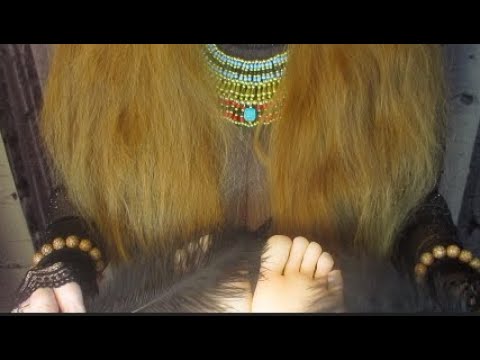 Cleopatra Feet Tickling With Feathers Youtube