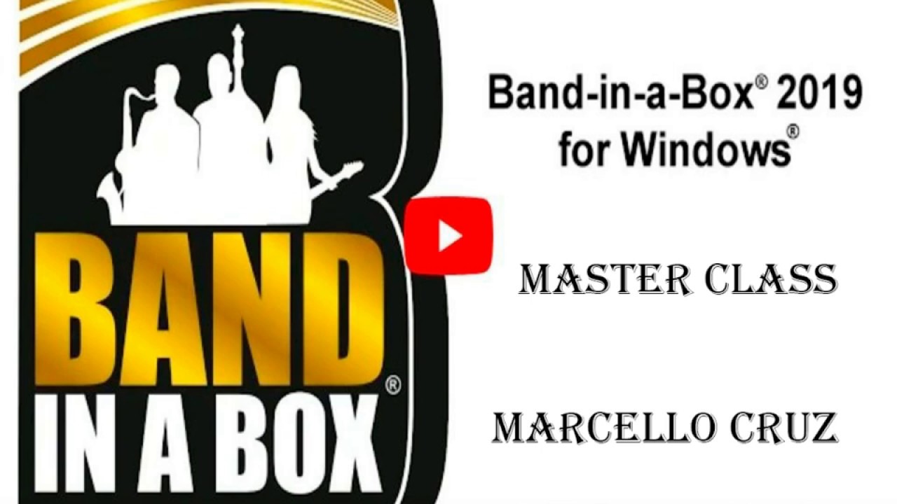 Band In A Box 2019 Demostração Youtube
