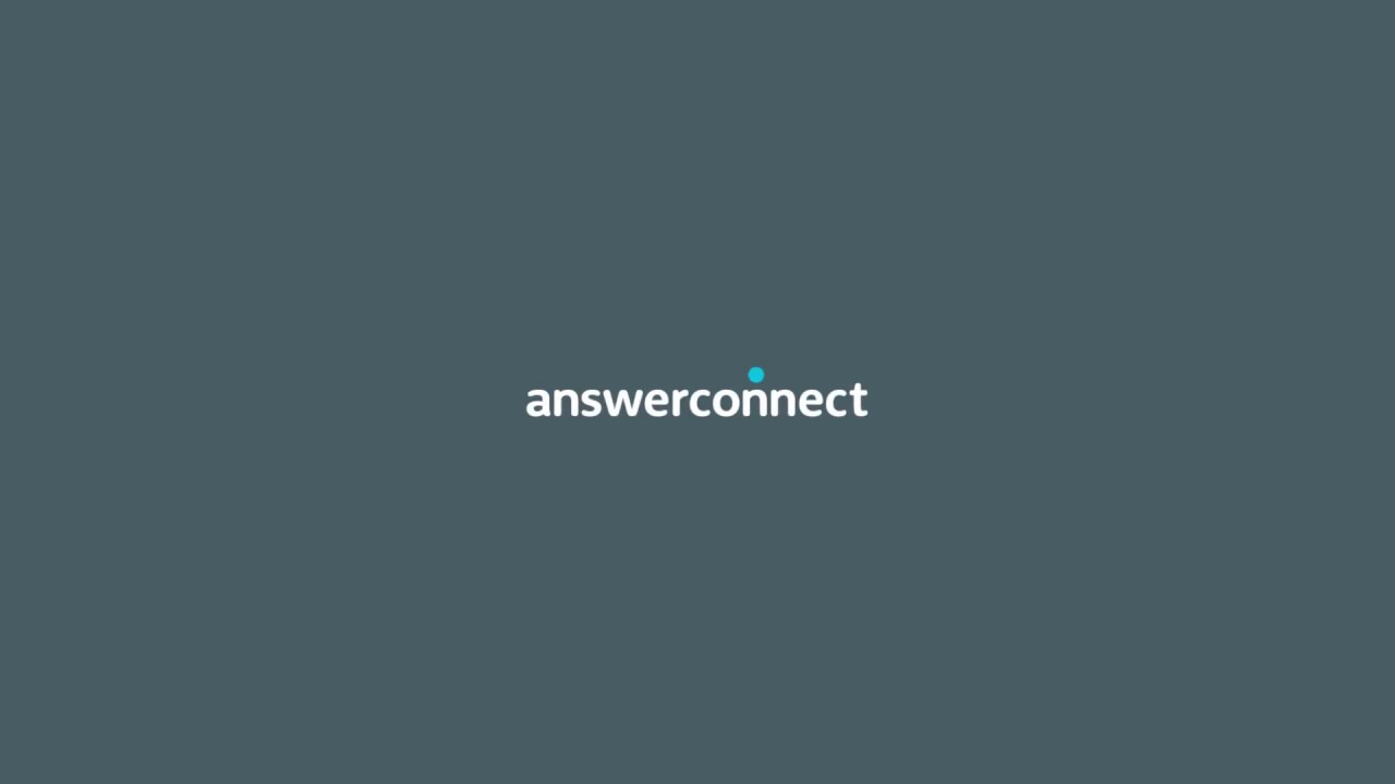 Answerconnect Webapp Youtube