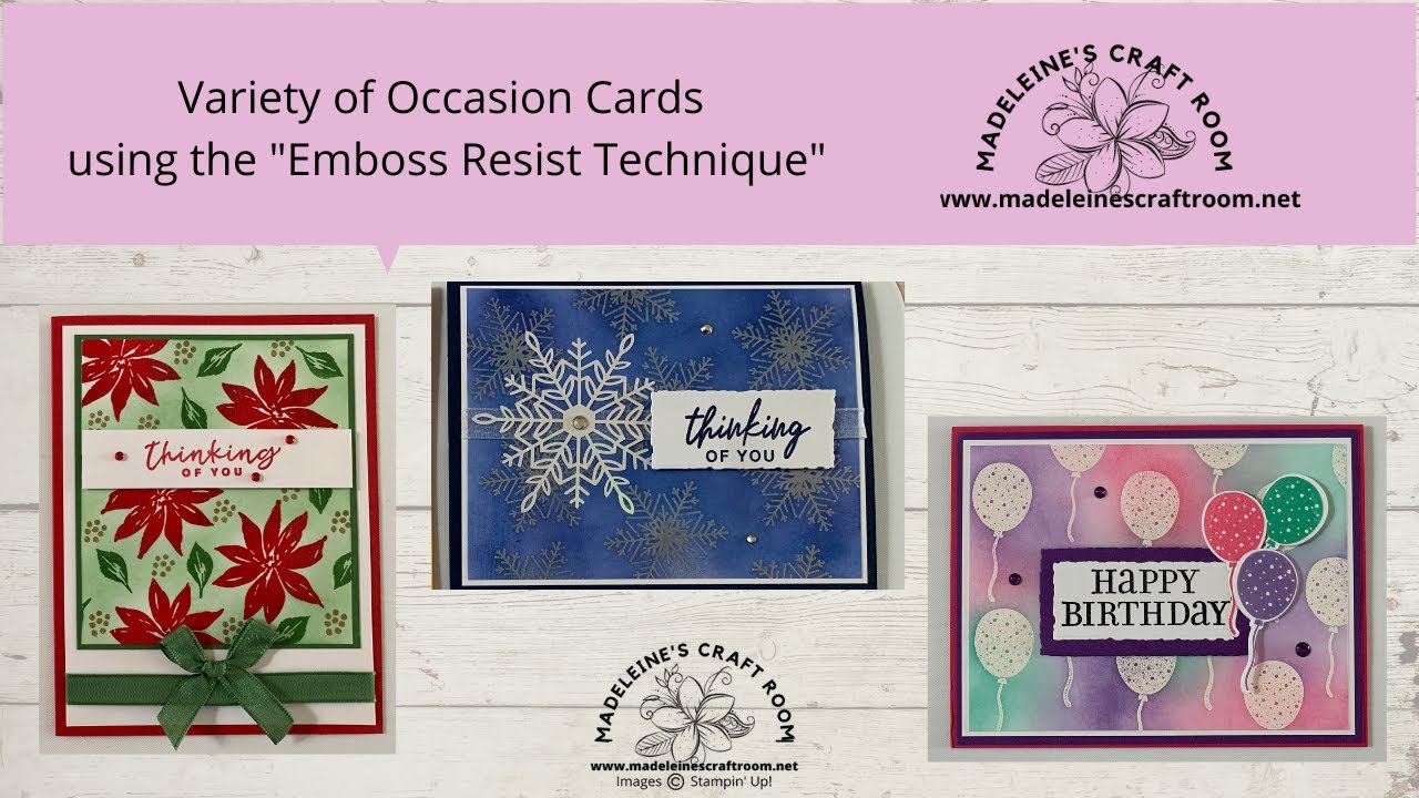 Emboss Resist Technique At Ronald Wray Blog
