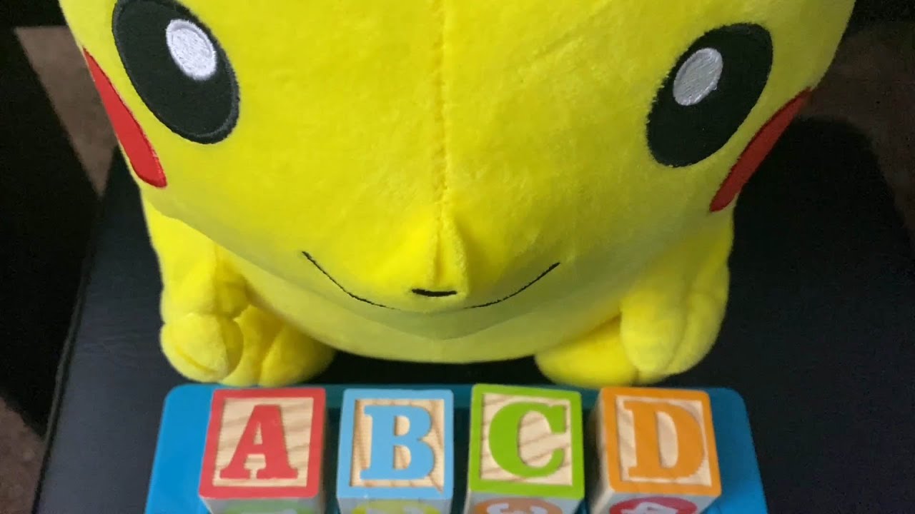 Abc Song Pikachu Piano Learning Alphabets Youtube
