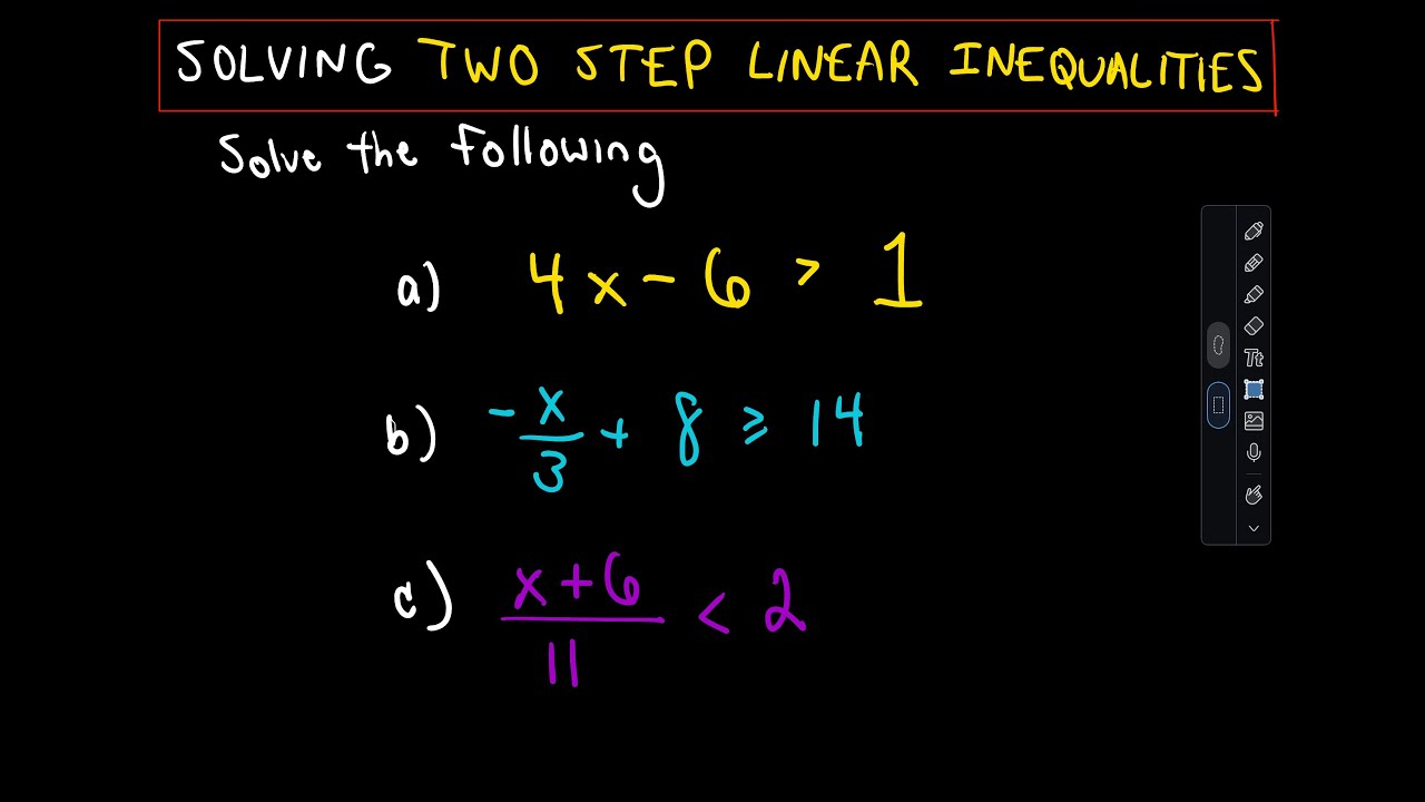 Two Step Inequality