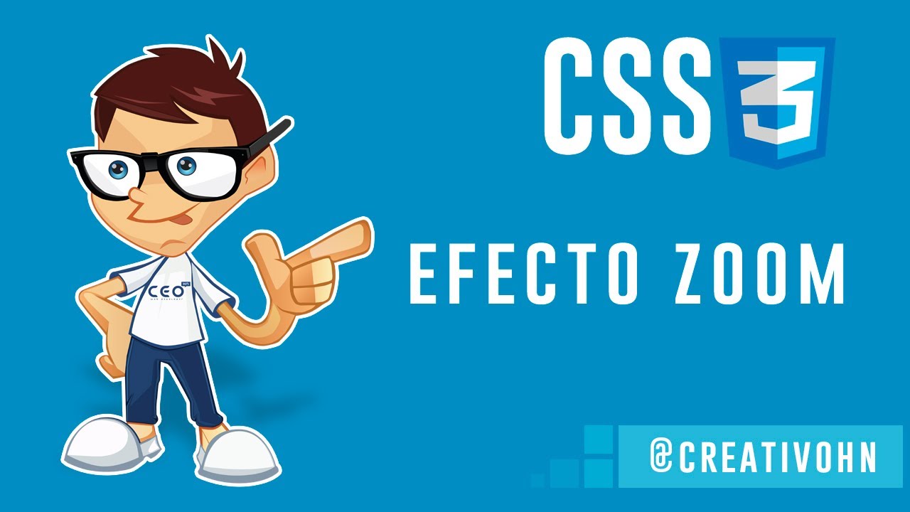 Css3 Efecto Zoom A Un Elemento Youtube