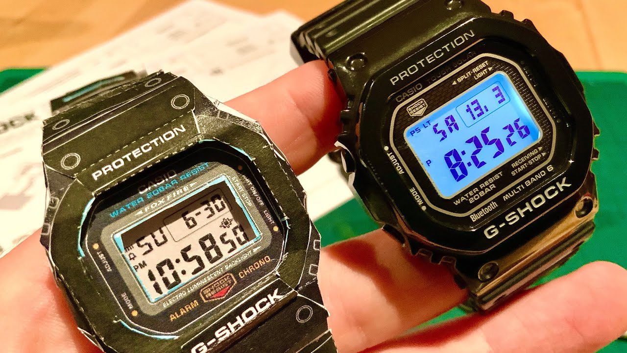 Build Your Own G Shock Youtube