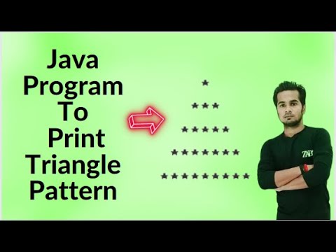 Learn How To Print A Full Triangle Pattern In Java Code Coffee Java