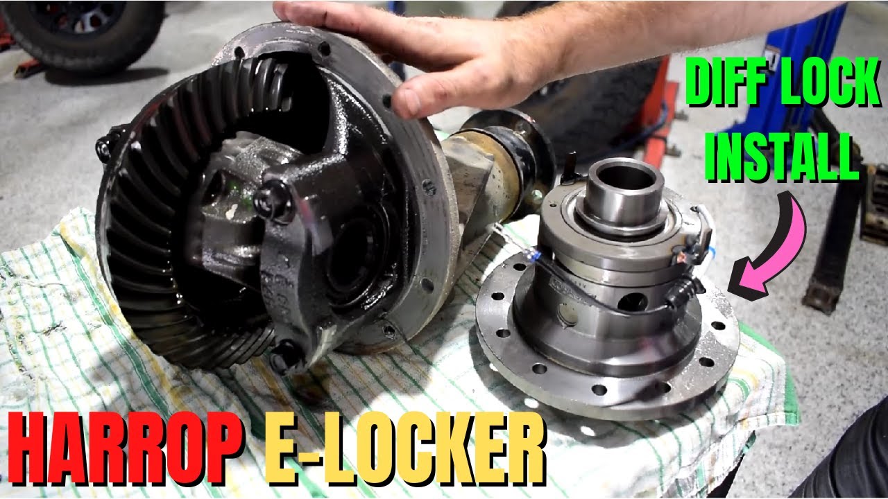 How To Install A Harrop E Locker 4wd Isuzu Mu X Rear Diff Lock
