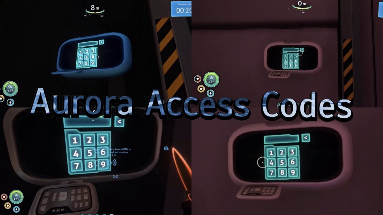 Subnautica Aurora Access Codes Youtube