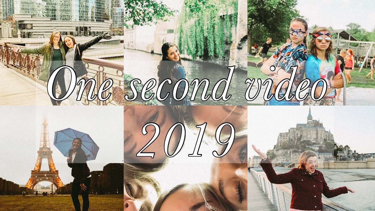One Second Video Every Day Of 2019 Youtube