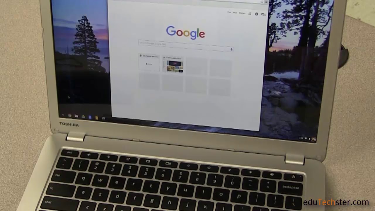 Chromebook First Use Youtube