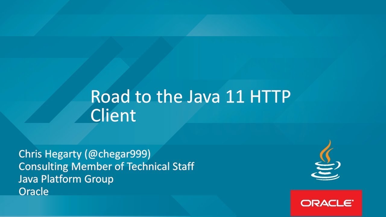 Road To The Java 11 Http Client With Chris Hegarty Youtube