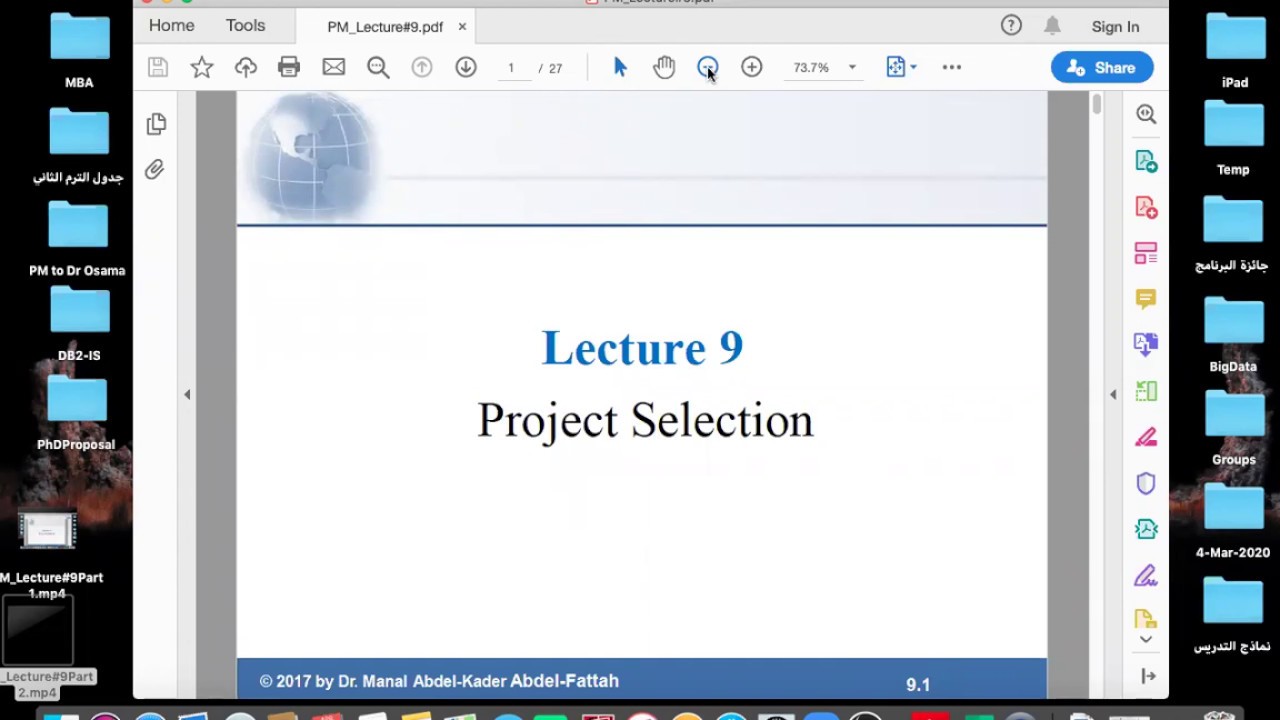 Pm Lecture9 Part1 Youtube