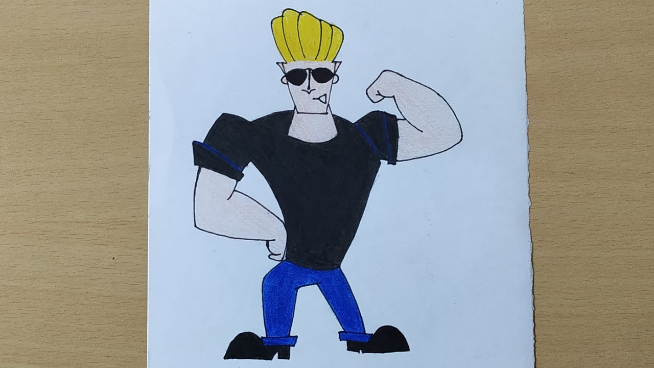 Johnny Bravo Drawing