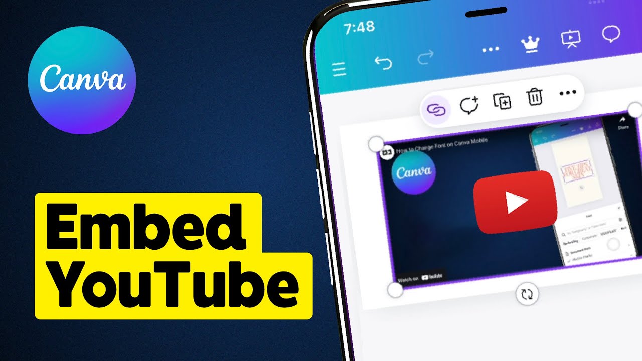 How To Embed Youtube Videos On Canva Youtube