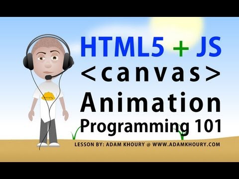 Html5 Canvas Animation Basics Tutorial For Beginners Javascript
