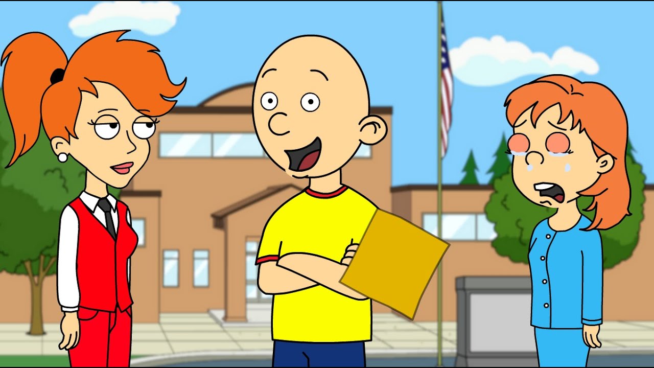 Miss Martin S Behaviour Chart Day Caillou Gets Ungrounded Youtube